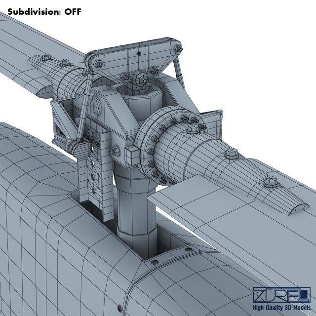 revolution mini-500 3D Model in Helicopter 3DExport