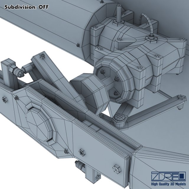 revolution mini-500 3D Model in Helicopter 3DExport