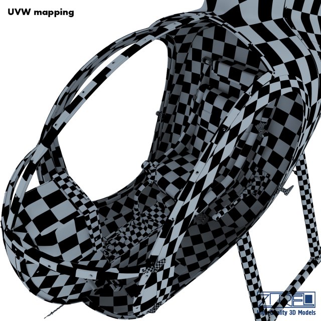 revolution mini-500 3D Model in Helicopter 3DExport