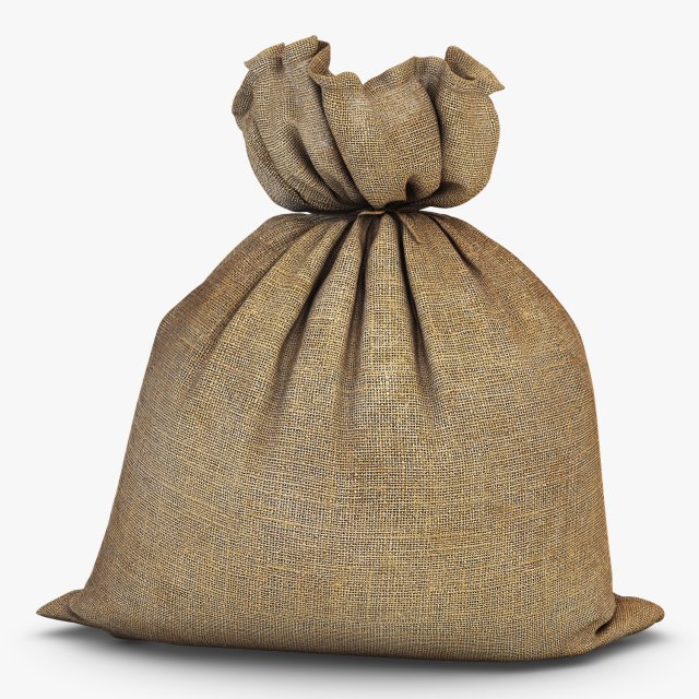 sack v 4 3D Model in Miscellaneous 3DExport
