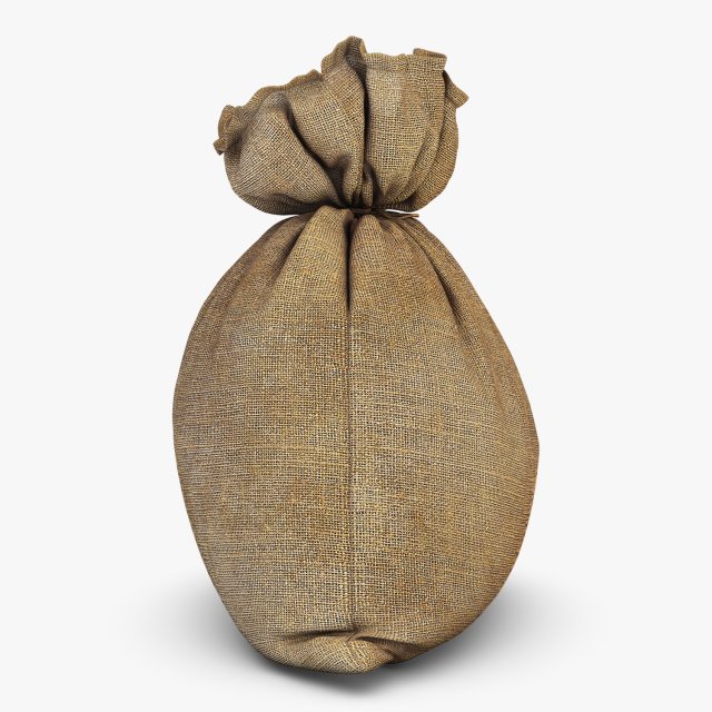 sack v 4 3D Model in Miscellaneous 3DExport