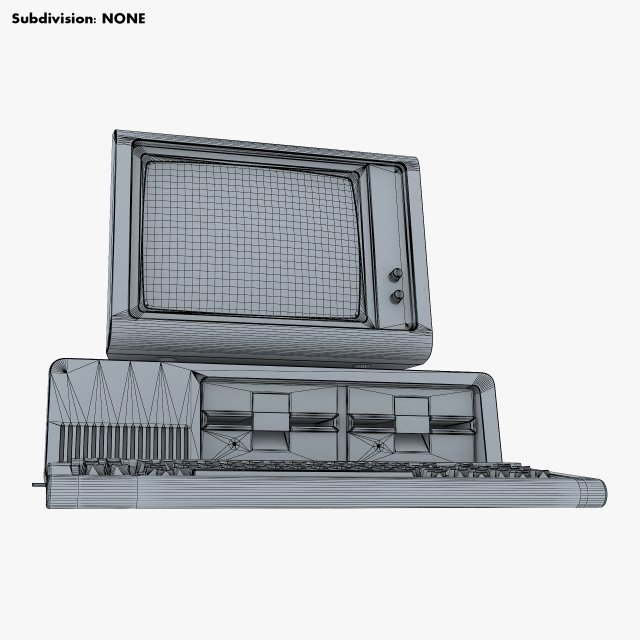 retro computer collection volume 1 3D Model in Computer 3DExport
