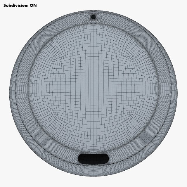 Paper Coffee Cup 12oz 360ml v 1 3D Model in Beverage 3DExport