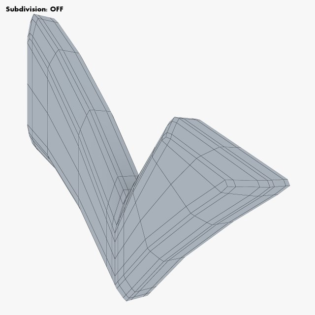 Check Mark v 1 3D Model in Other 3DExport