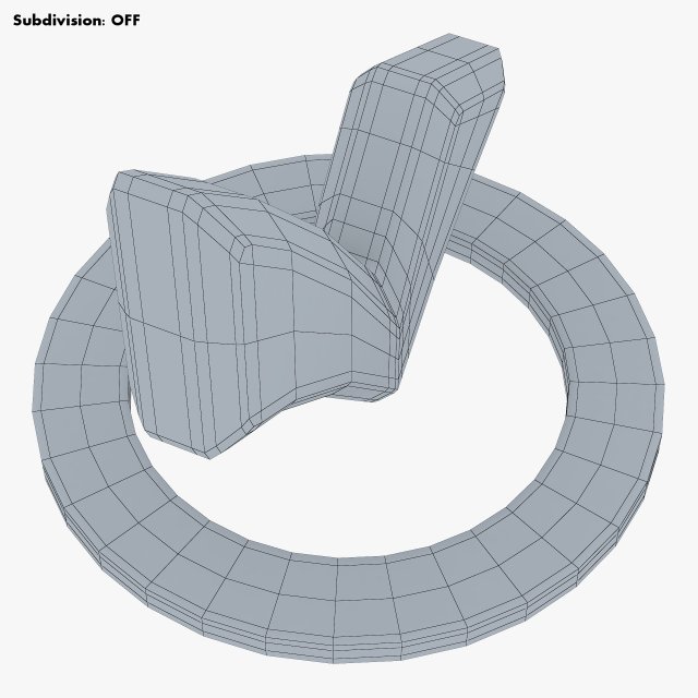 Check Mark v 2 3D Model in Other 3DExport