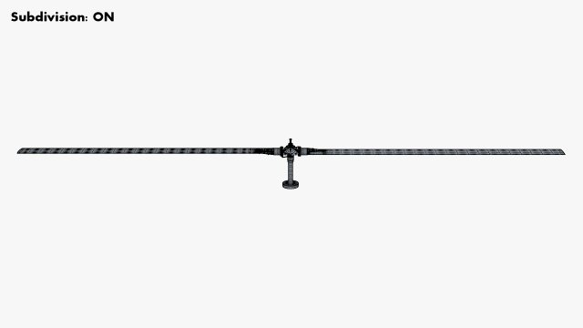 Helicopter Main Rotor System v 1 Modelo 3D in Partes 3DExport