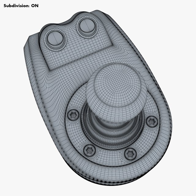 Simulator Gear Shifter M 1 3D Model in Gadgets 3DExport