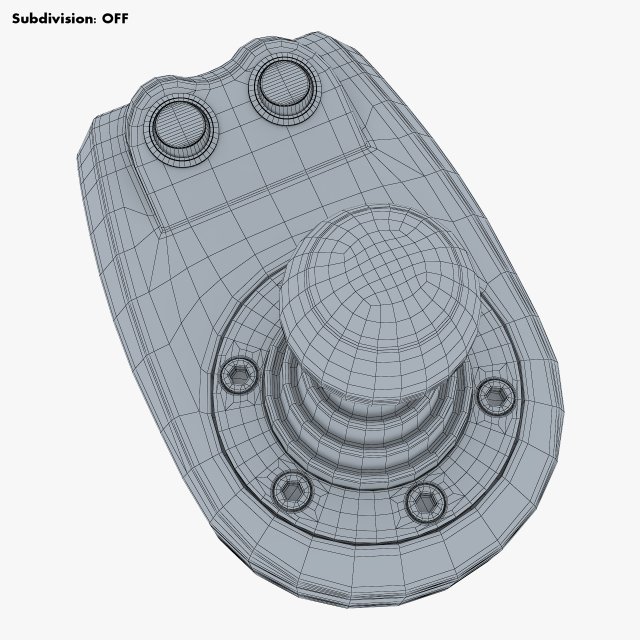 Simulator Gear Shifter M 1 3D Model in Gadgets 3DExport