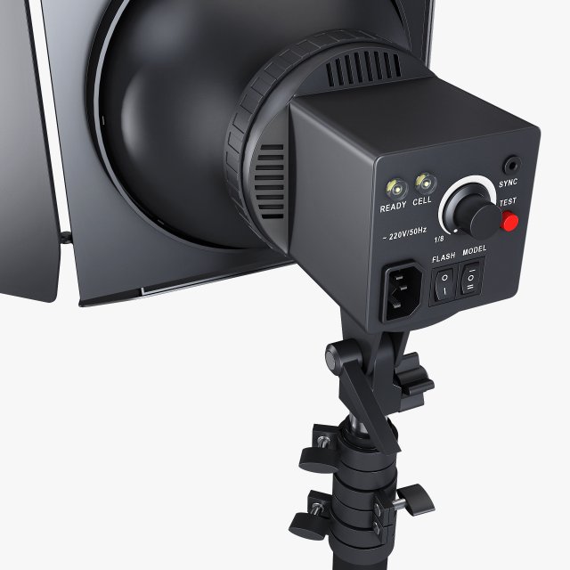 Studio Spot Light M 1 3D Model in Other 3DExport