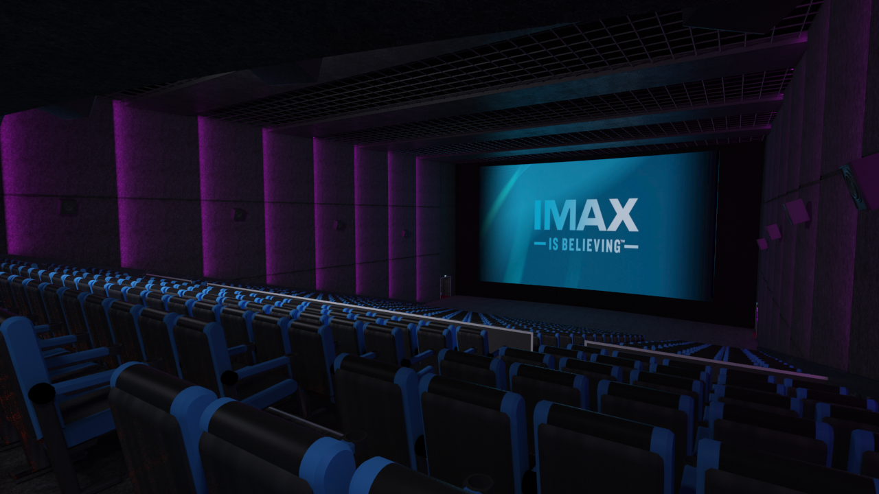 Movie theater 3D Model in Hall 3DExport