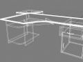 computer table 3D Model in Table 3DExport