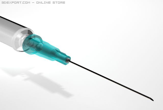 syringe 3D Model in Medical Equipment 3DExport