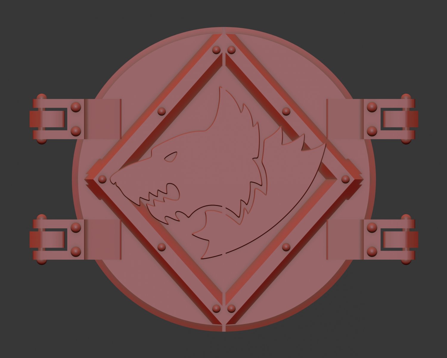 Rhino hatch Space Wolves head 3D Print Models in Board Games 3DExport