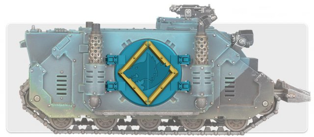 Rhino hatch Space Wolves head 3D Print Model in Board Games 3DExport