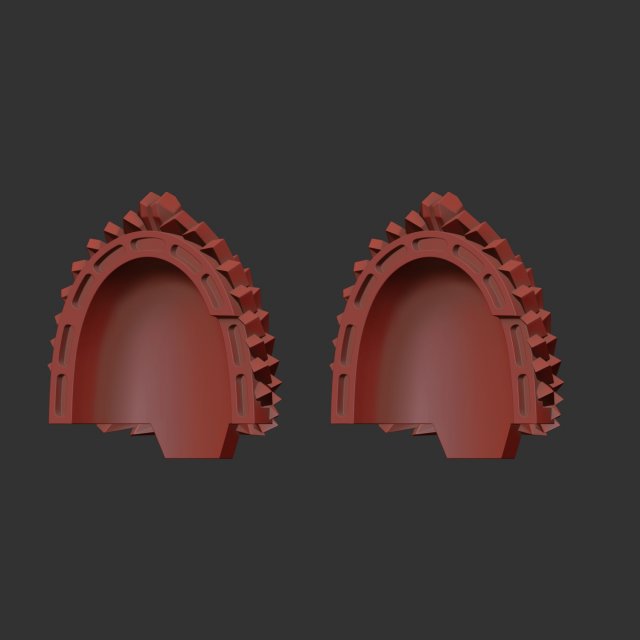 Sanguinary Guard shoulder - gravis 3D-Druckmodell in Brettspiele 3DExport