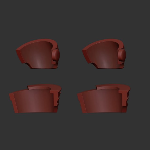 Alpha Legion Relic Terminator shoulders 3D Print Model in Board Games ...