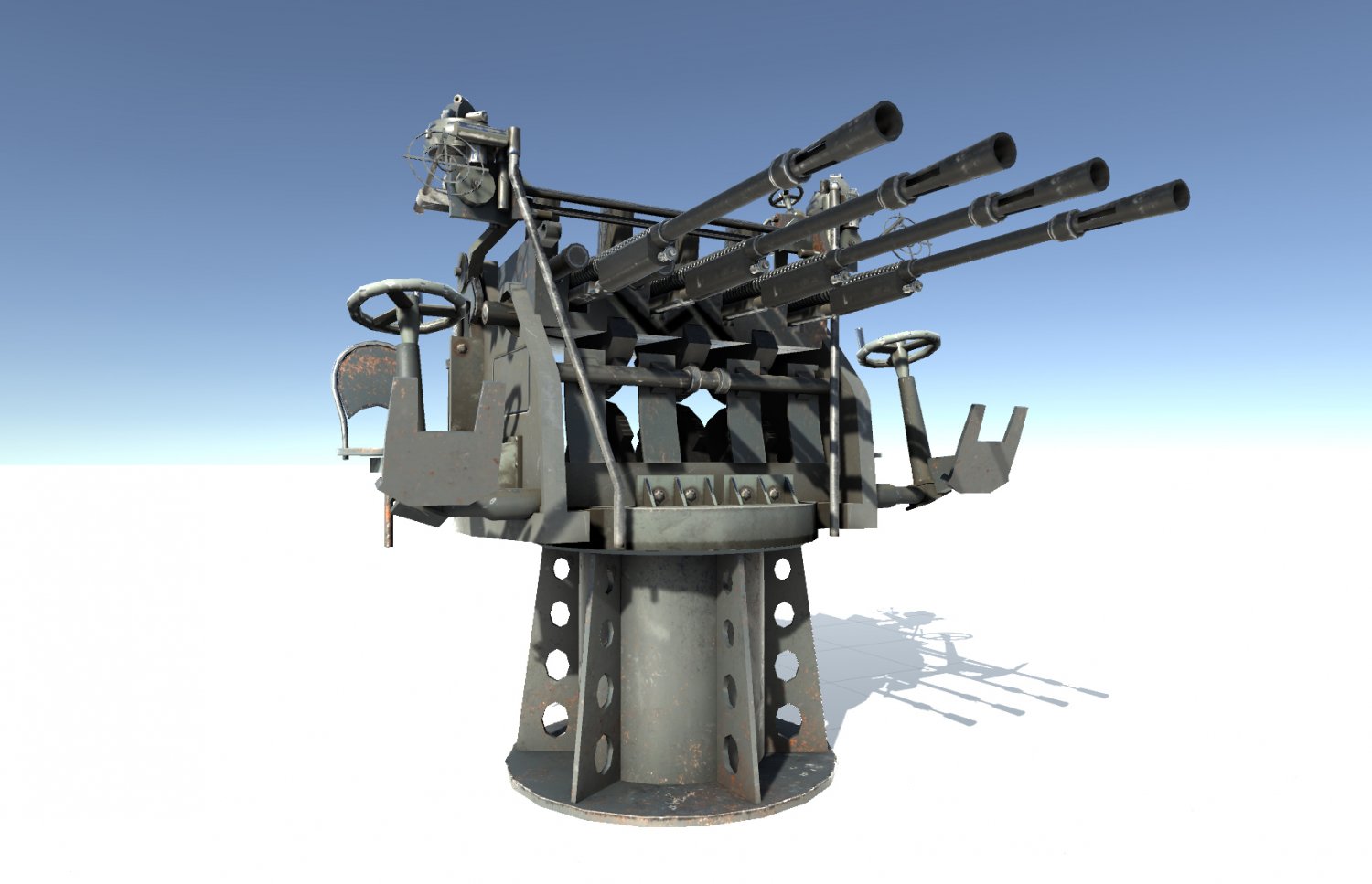 heavy machine Modelados 3D in Ametralladora 3DExport