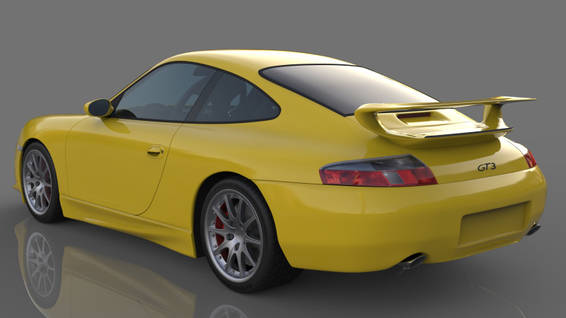 Porsche 911 996 GT3 3D Model in Sport Cars 3DExport