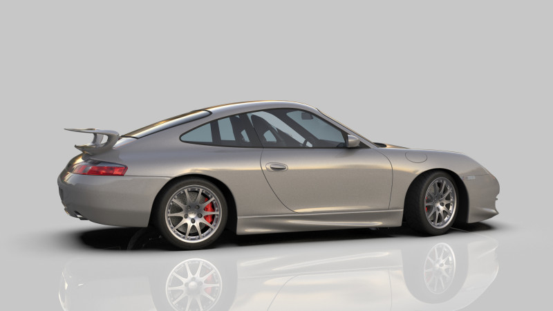 Porsche 911 996 GT3 3D Model in Sport Cars 3DExport