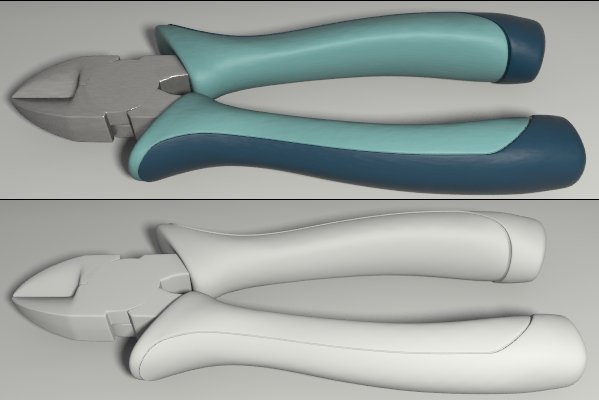Wire Cutter 3D Model in Tools 3DExport