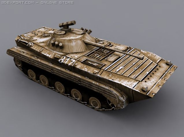 bmp 1 apc 3D Model in Unmanned 3DExport