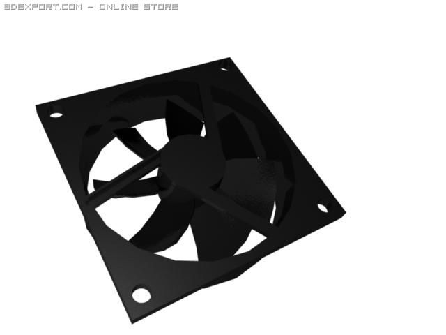 cooling fan 3D Model in Other 3DExport