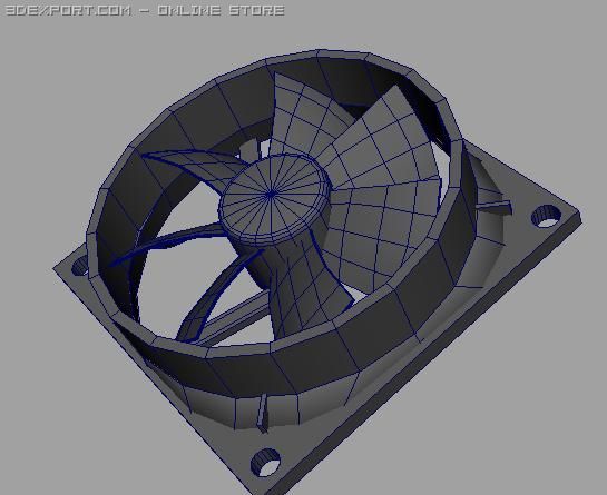 cooling fan 3D Model in Other 3DExport
