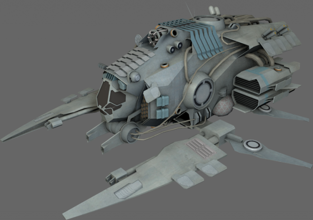 modular ships collection 3D Model in Fantasy Spacecraft 3DExport