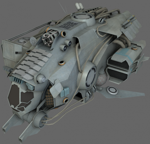 modular ships collection 3D Model in Fantasy Spacecraft 3DExport