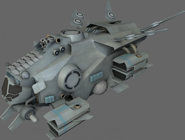 modular ships collection 3D Model in Fantasy Spacecraft 3DExport