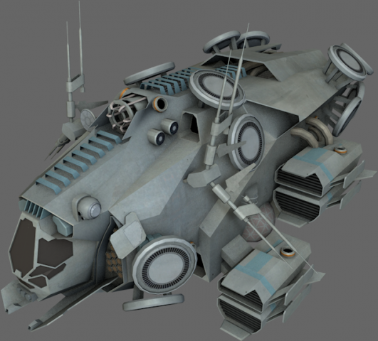 modular ships collection 3D Model in Fantasy Spacecraft 3DExport