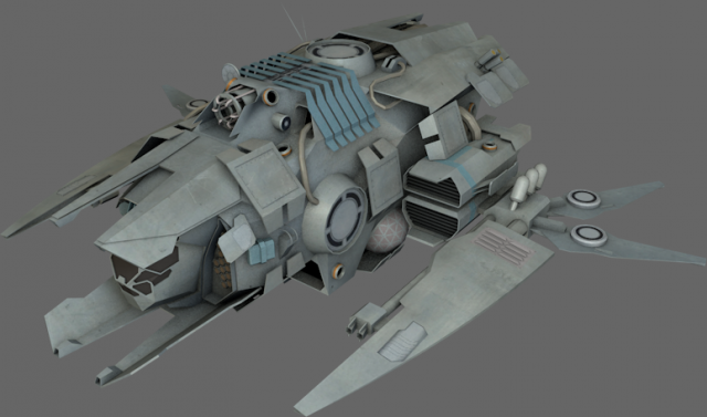 modular ships collection 3D Model in Fantasy Spacecraft 3DExport