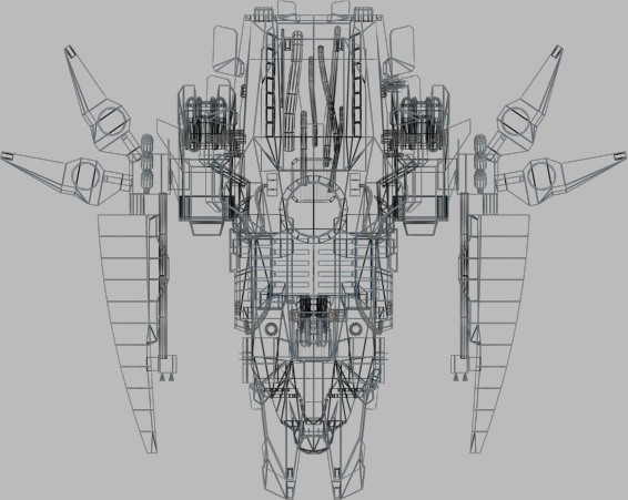modular ships collection 3D Model in Fantasy Spacecraft 3DExport
