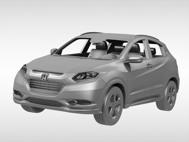 honda hr-v 2016 3D Model in SUV 3DExport