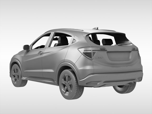 honda hr-v 2016 3D Model in SUV 3DExport