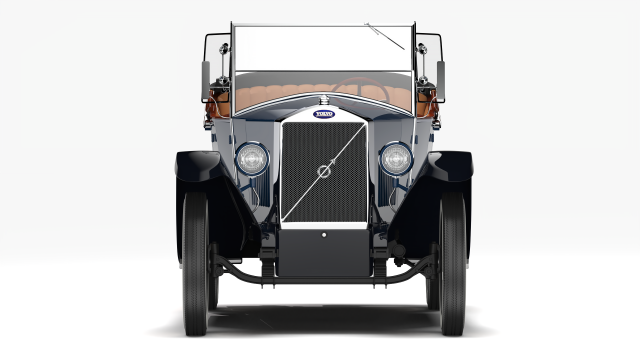 volvo ov4 1927 - 1929 3D Model in Old Cars 3DExport