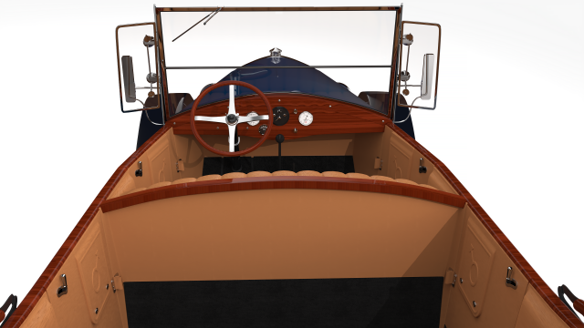 volvo ov4 1927 - 1929 3D Model in Old Cars 3DExport