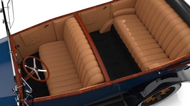 volvo ov4 1927 - 1929 3D Model in Old Cars 3DExport