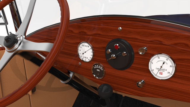 volvo ov4 1927 - 1929 3D Model in Old Cars 3DExport