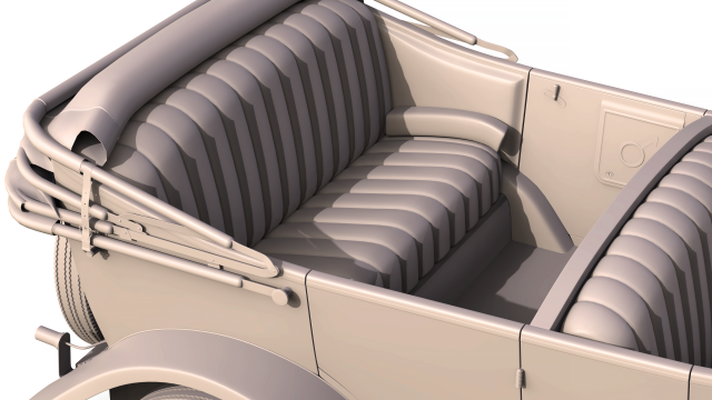 volvo ov4 1927 - 1929 3D Model in Old Cars 3DExport