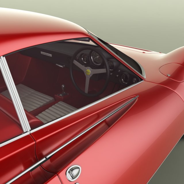 ferrari 206 p dino pininfarina berlinetta speciale 3D Model in Concept ...