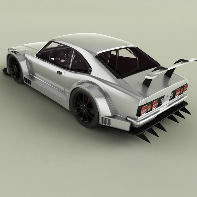 mazda rx3 racing 3D Model in Racing 3DExport