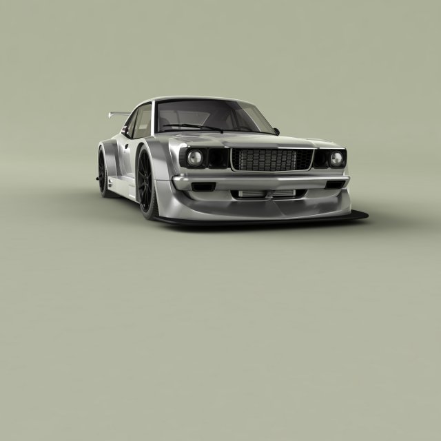 mazda rx3 racing 3D Model in Racing 3DExport
