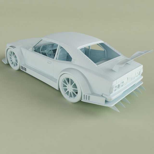 mazda rx3 racing 3D Model in Racing 3DExport