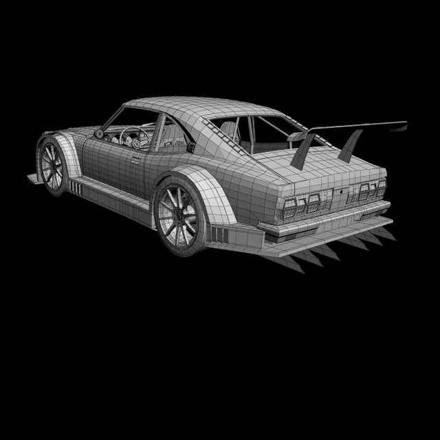 mazda rx3 racing 3D Model in Racing 3DExport
