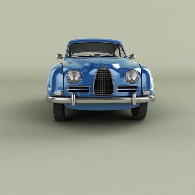 saab 96 3D Model in Classic Cars 3DExport