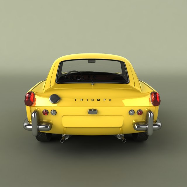 triumph gt6 mk 1 3D Model in Classic Cars 3DExport