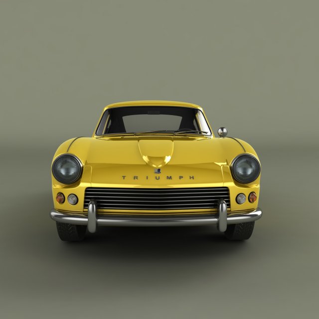 triumph gt6 mk 1 3D Model in Classic Cars 3DExport