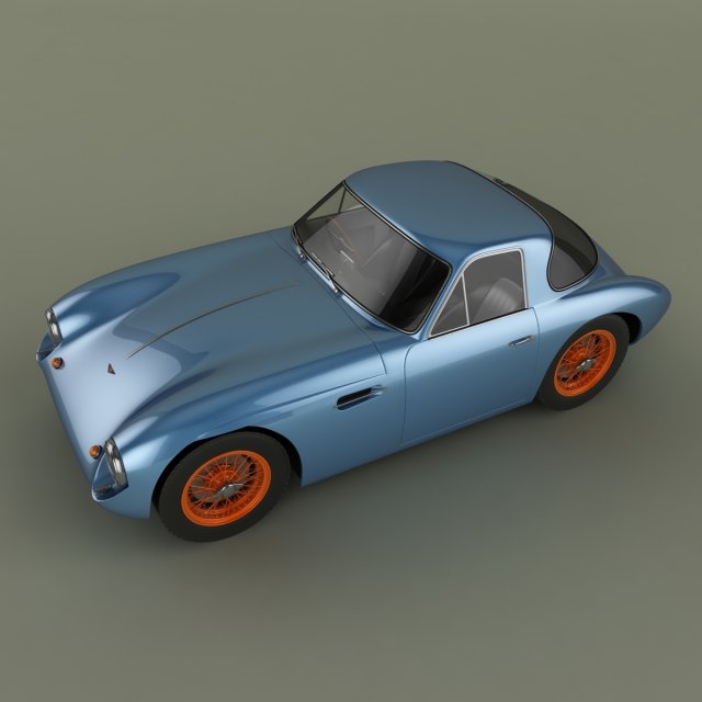 tvr grantura mk 1 3D Model in Classic Cars 3DExport