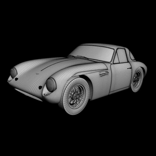 tvr grantura mk 1 3D Model in Classic Cars 3DExport